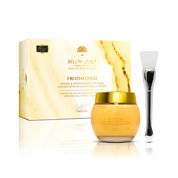 Below Zero Frozen Gold - Firming & Tightening Peeling Mask enriched wi